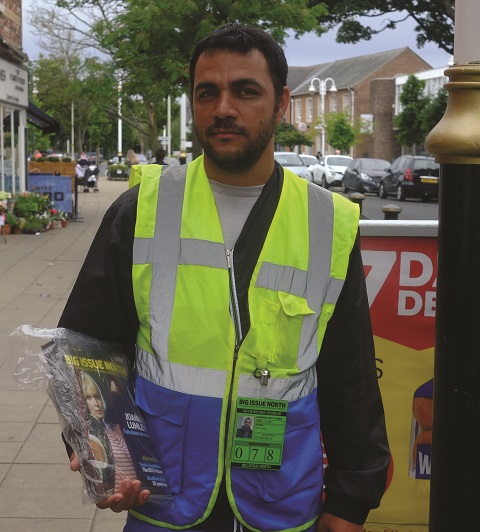 Our vendors: Adrian (Big Issue North, Formby, UK) • INSP News Service