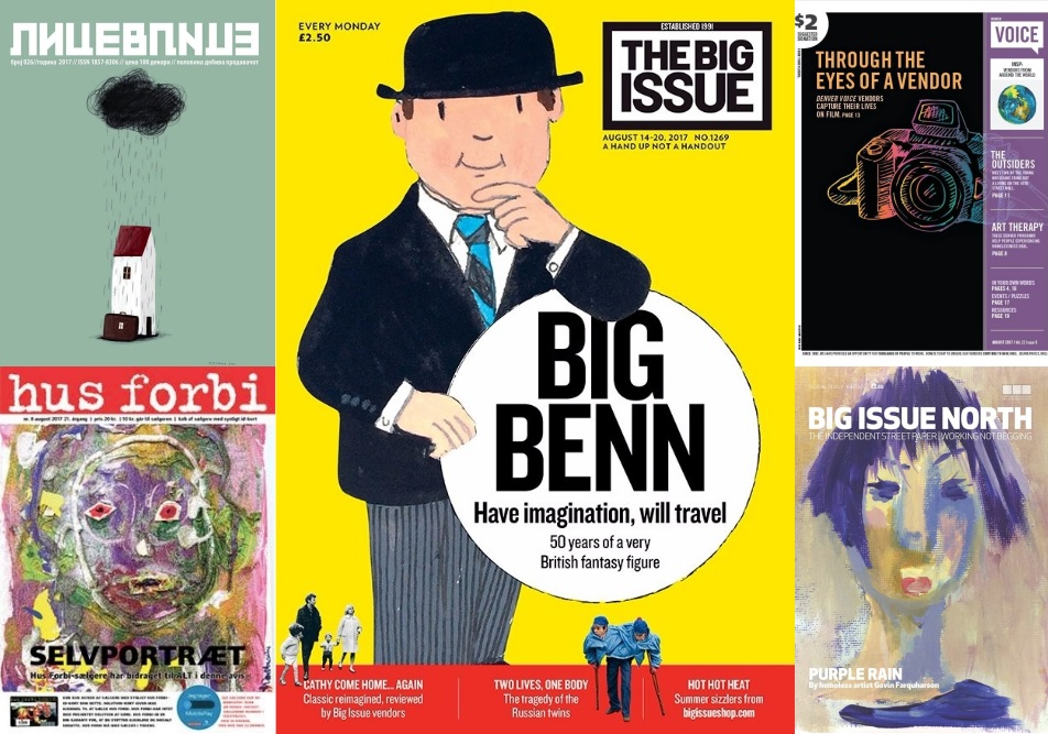 Awesome August Artwork: A month of impressive street paper covers • INSP