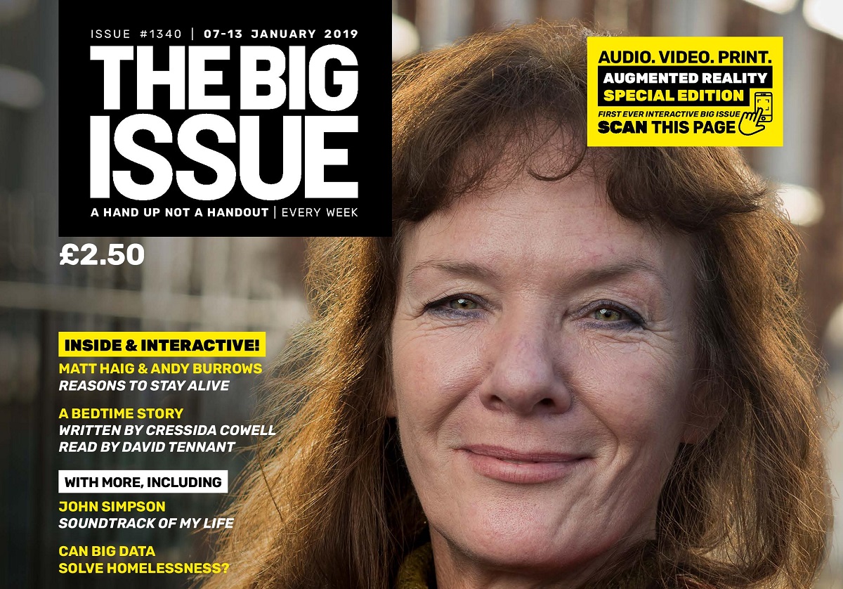 The Big Issue launches first ever augmented reality street paper ...