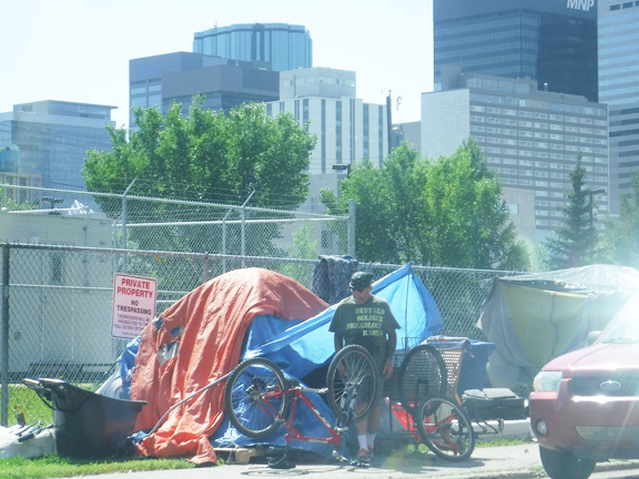 Homeless on the streets of Edmonton • INSP News Service