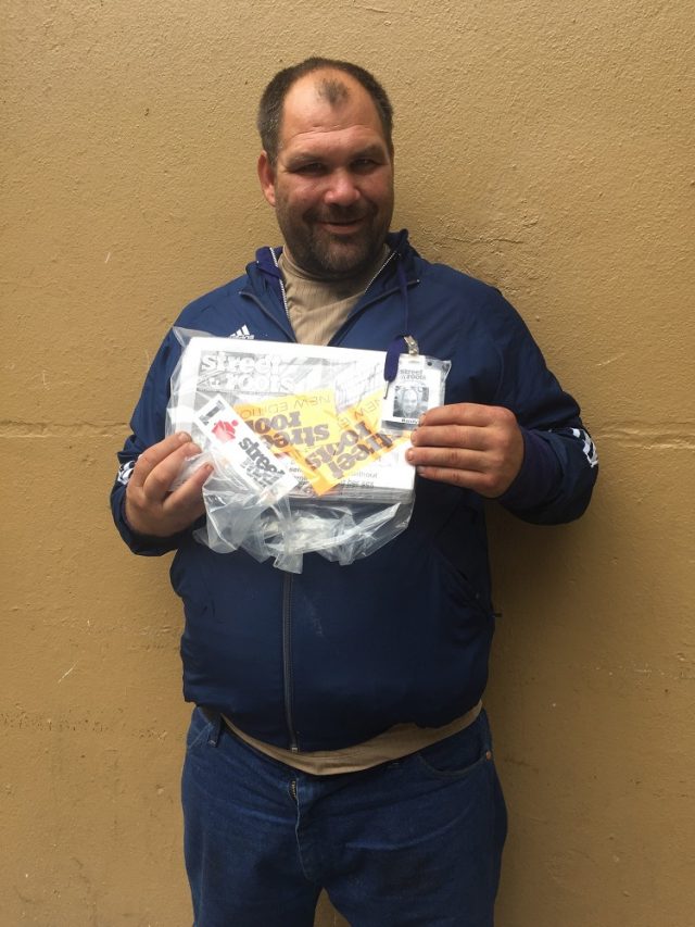 Our vendors: Randy Humphreys (Street Roots, Portland, USA) • INSP