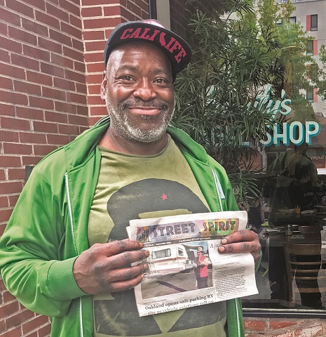 Our vendors: Derrick Hayes (Street Spirit, Oakland, USA) • INSP News ...