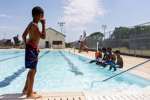 Swimming for all? Poolside or at the beach, ethnic minorities face ...