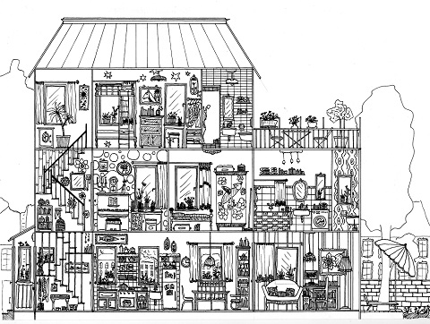 A timeline of the development of housing rights and Housing First ...