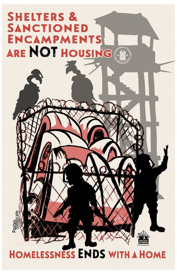 Raising awareness about camps, sweeps and displacement in the United ...