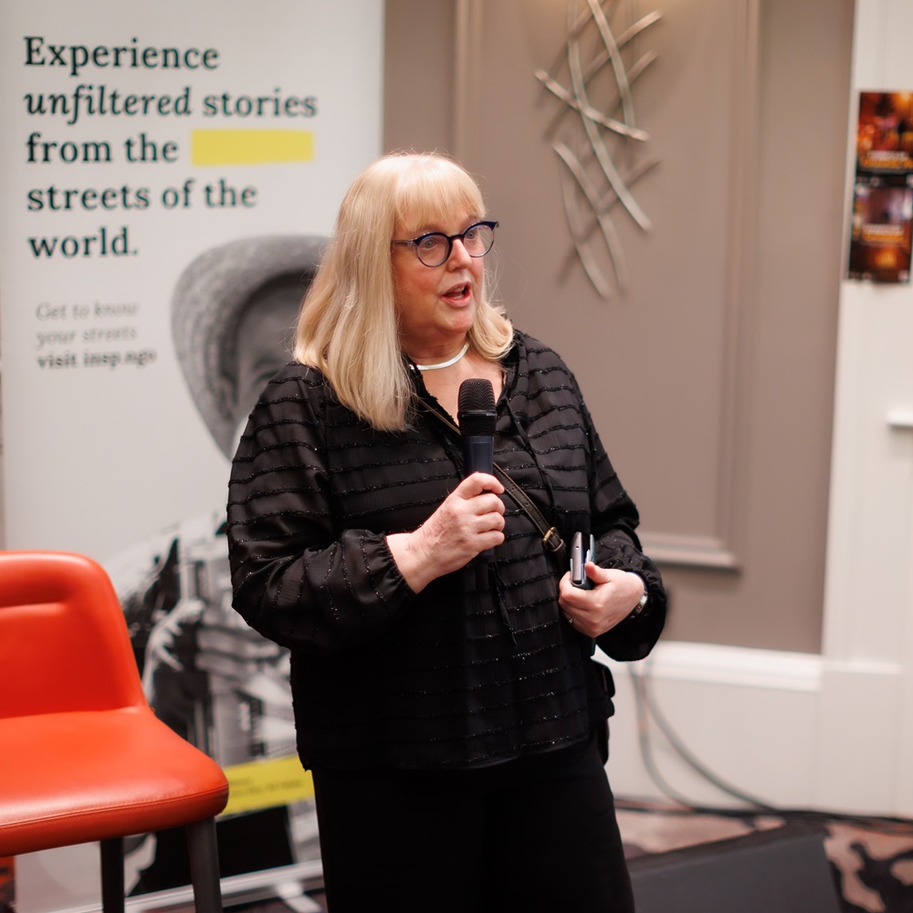Judi Alston, CEO, One to One Development Trust • INSP News Service